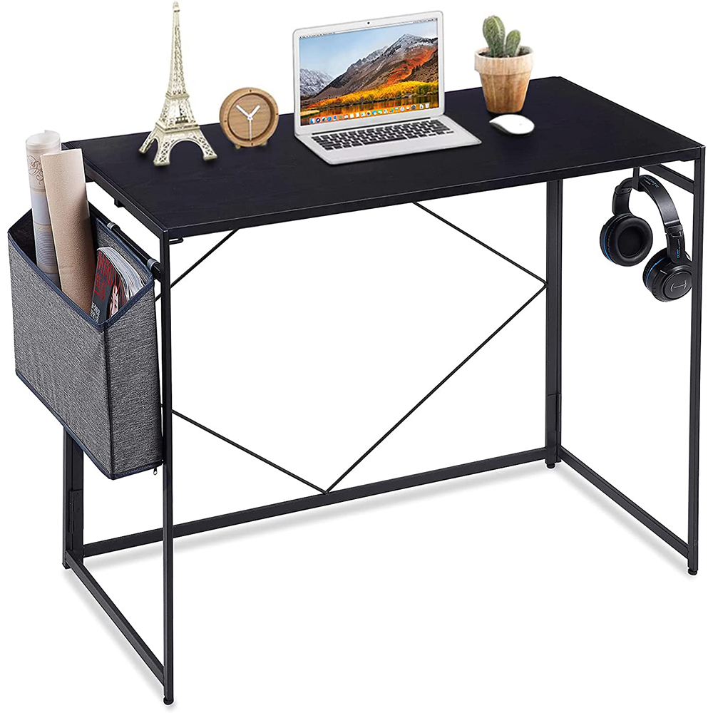 Compact Foldable Computer Desk in White - Homesbrand