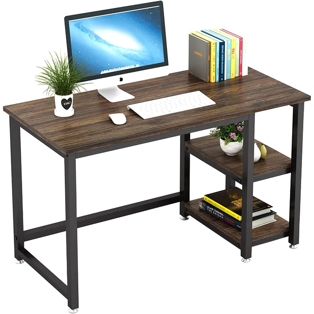 Computer Desk Table with 2 Tier Storage - Homesbrand